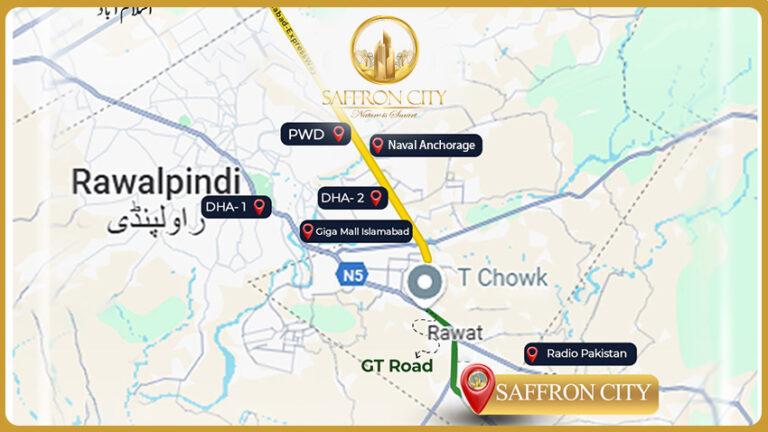 Saffron City Location: Discover Perks of Living in Prime Location